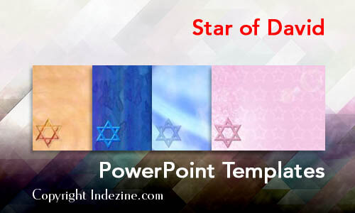 Star of David PowerPoint Templates
