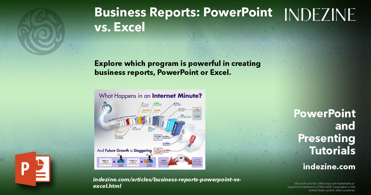 Business Reports: PowerPoint vs. Excel
