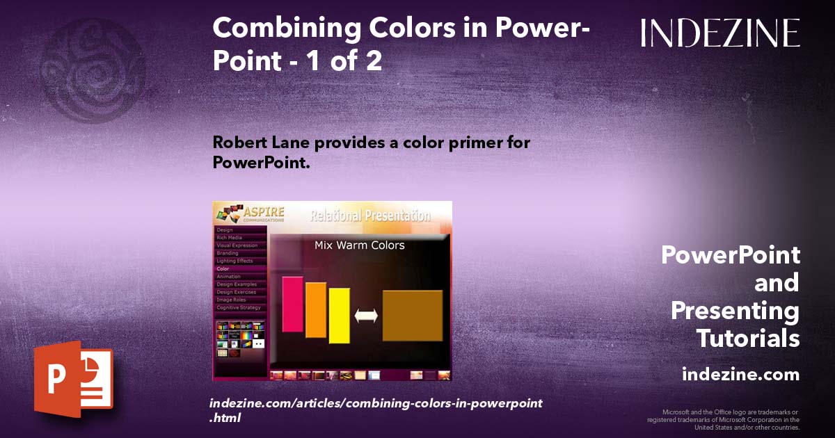 Combining Colors in PowerPoint - 1 of 2