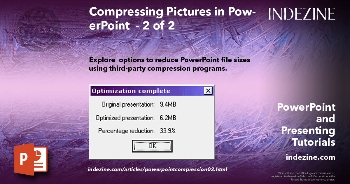 Compressing Pictures in PowerPoint - 2 of 2