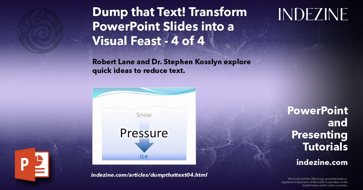 Dump that Text! Transform PowerPoint Slides into a Visual Feast - 4 of 4