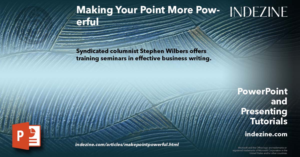 Making Your Point More Powerful