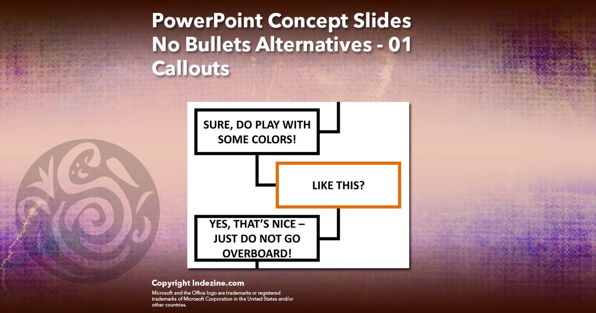 No Bullets Alternatives in PowerPoint - 01