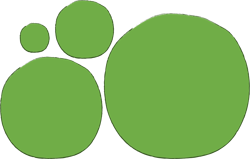 Concept Slides: Organic Shapes - with Brush Edges