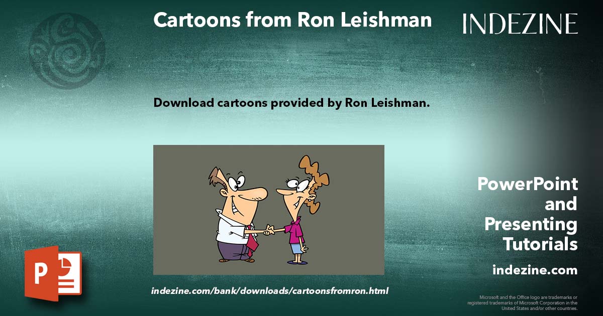 Cartoons from Ron Leishman