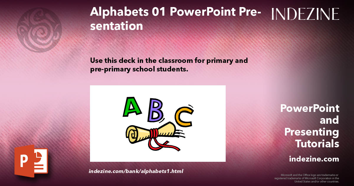 Alphabets 01 PowerPoint Presentation