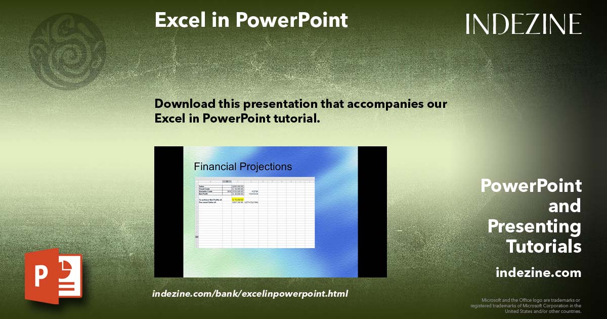 Excel in PowerPoint