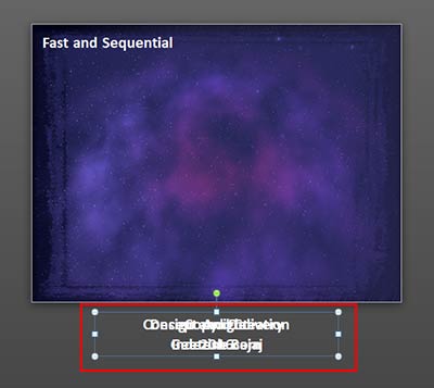 Star Wars Style Credits Animation in PowerPoint