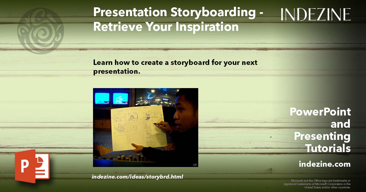 Presentation Storyboarding - Retrieve Your Inspiration