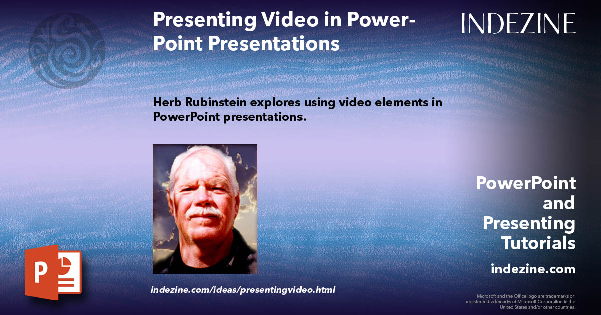 Presenting Video in PowerPoint Presentations