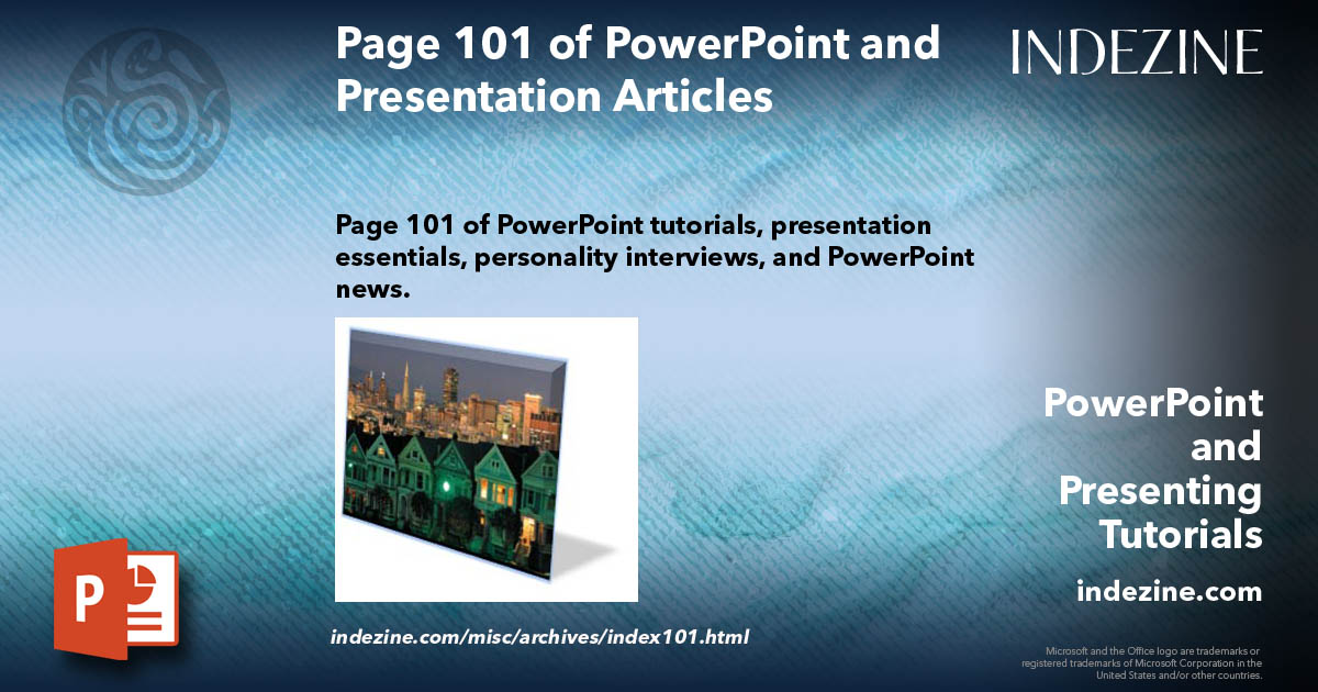 Page 101 of PowerPoint and Presentation Articles
