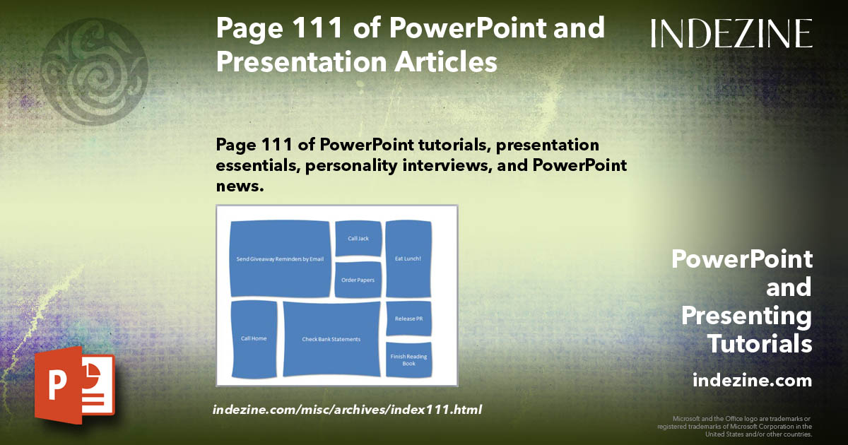 Page 111 of PowerPoint and Presentation Articles