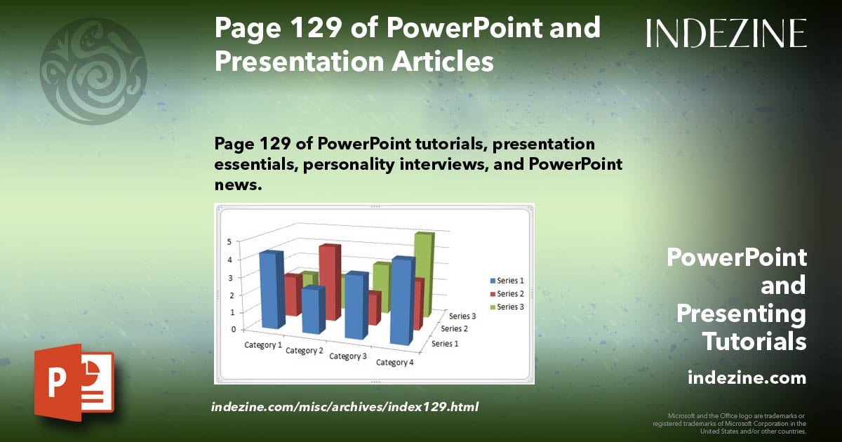 Page 129 of PowerPoint and Presentation Articles