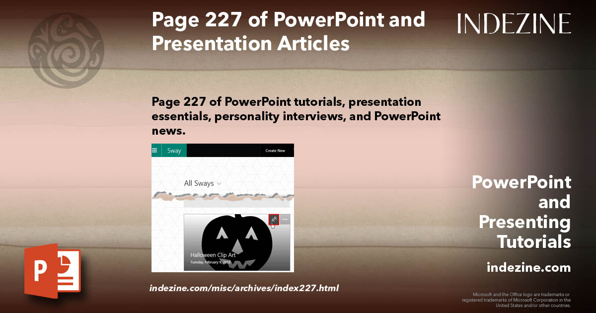 Page 227 of PowerPoint and Presentation Articles