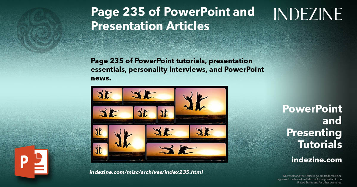 Page 235 of PowerPoint and Presentation Articles
