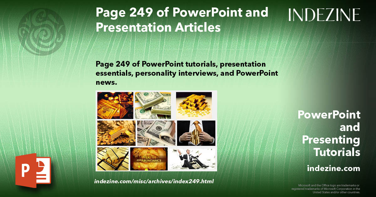Page 249 of PowerPoint and Presentation Articles