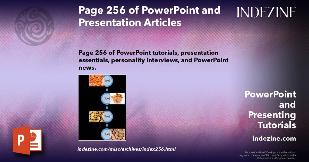 Page 256 of PowerPoint and Presentation Articles
