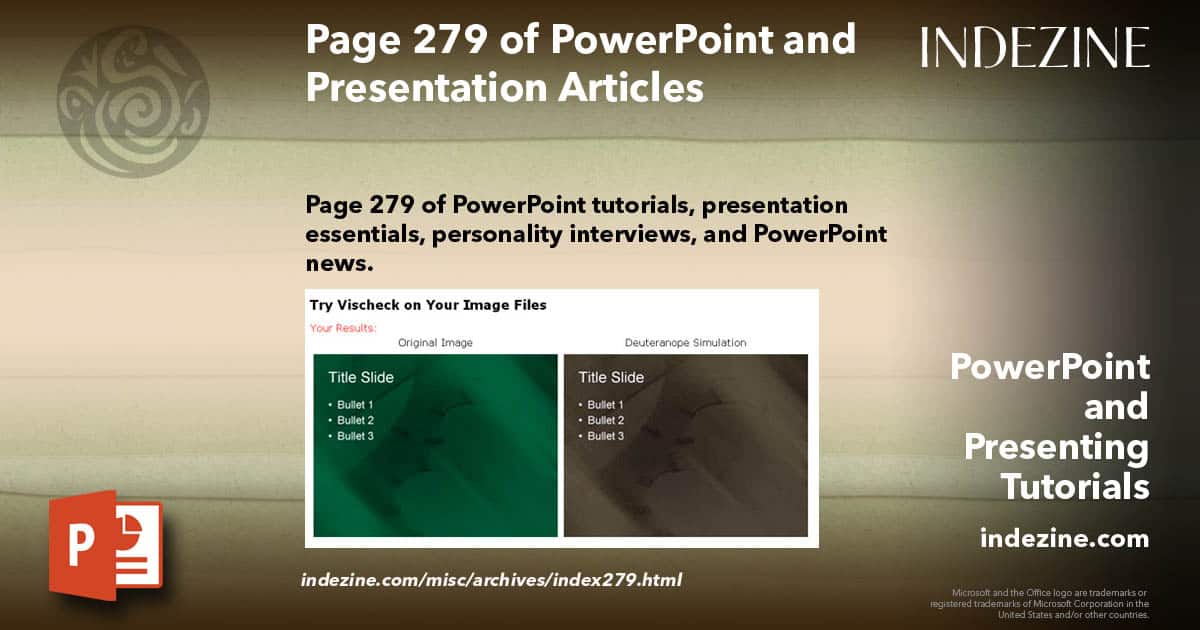 Page 279 of PowerPoint and Presentation Articles
