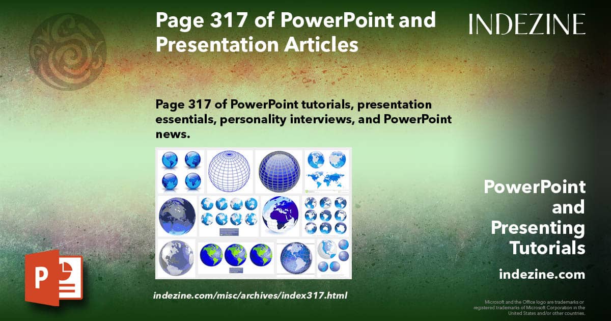 Page 317 of PowerPoint and Presentation Articles