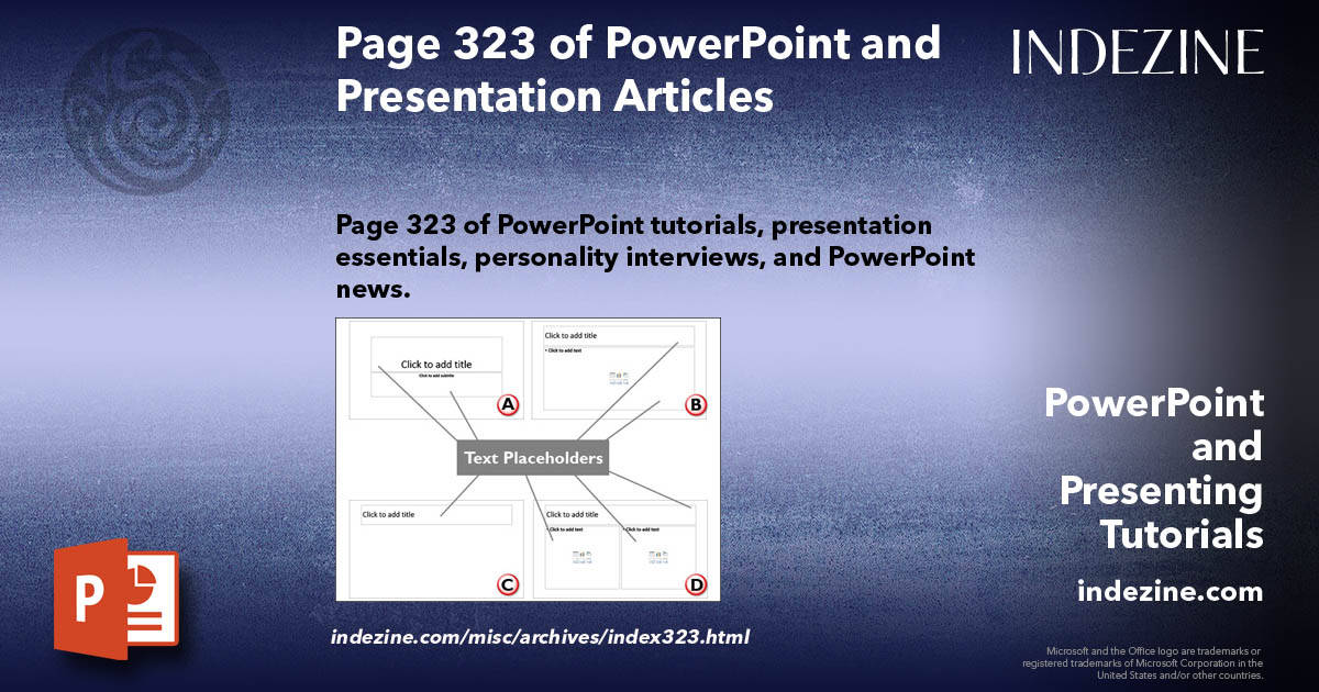 Page 323 of PowerPoint and Presentation Articles