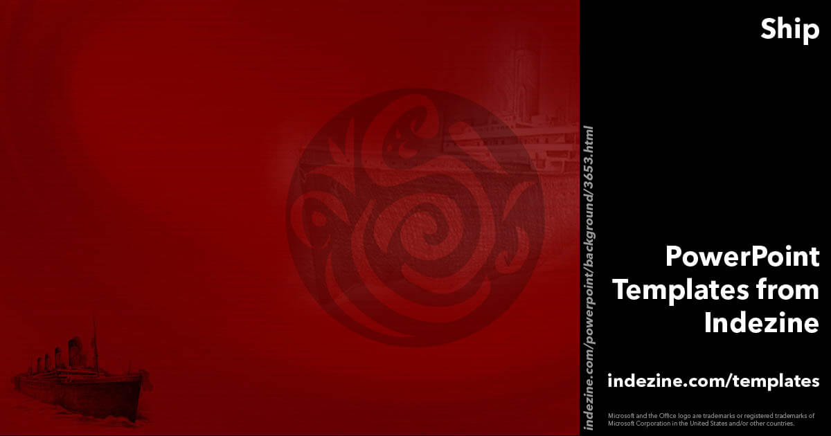 Ship 08 PowerPoint Template