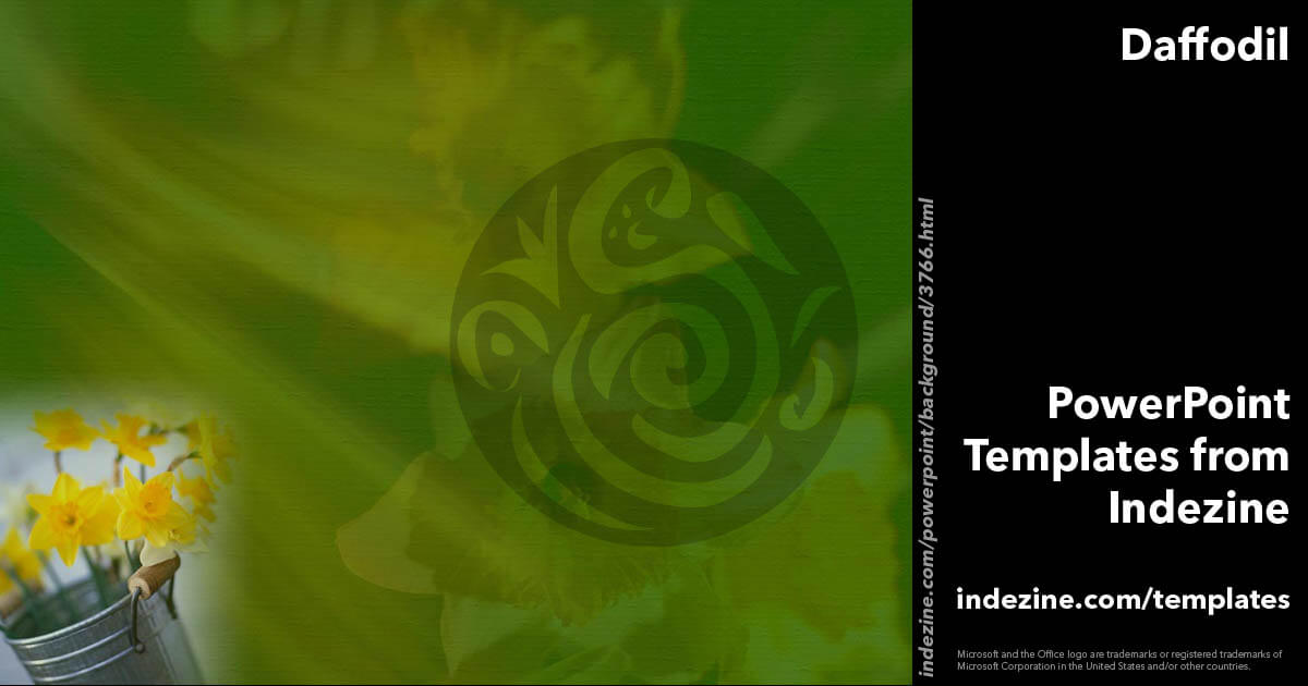 Daffodil 06 PowerPoint Template