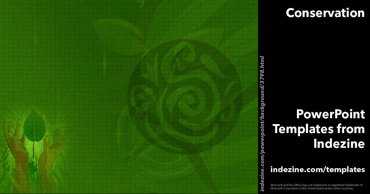 Conservation 09 PowerPoint Template