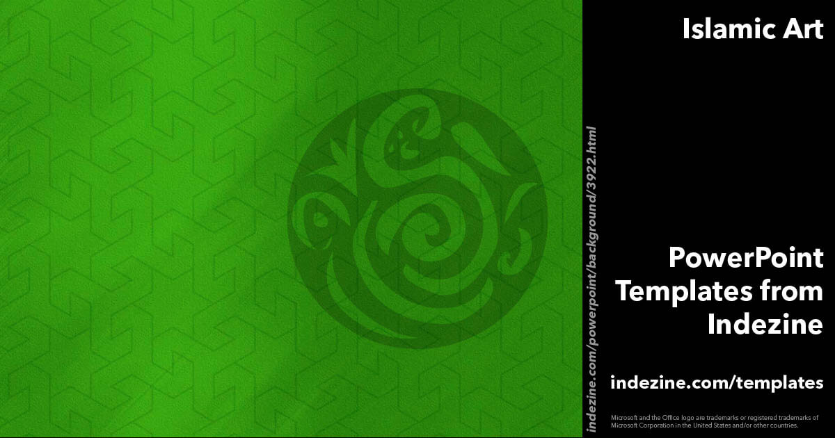 Islamic Art 35 PowerPoint Template
