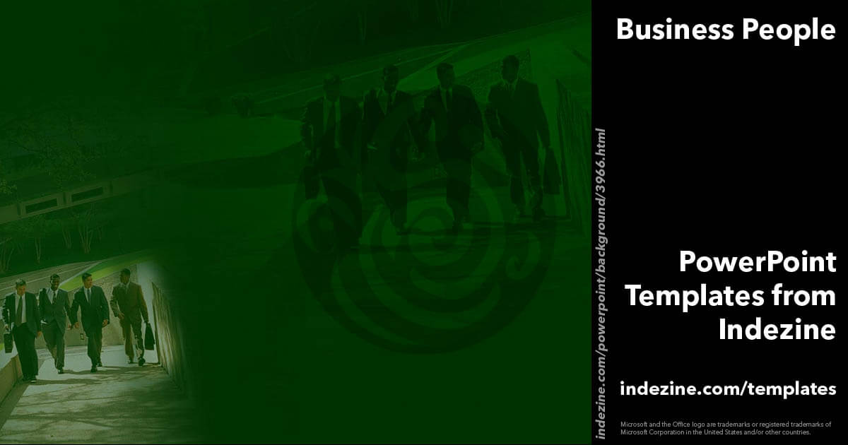 Business People 02 PowerPoint Template