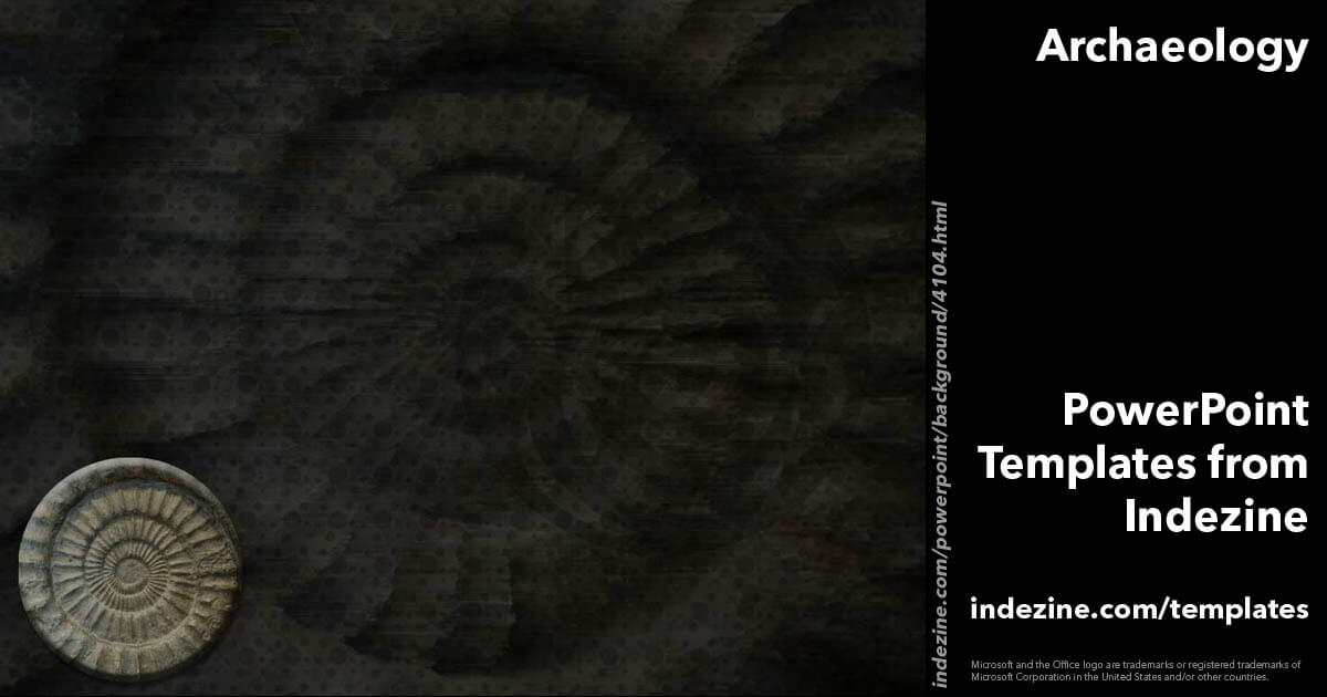 Archaeology 07 PowerPoint Template