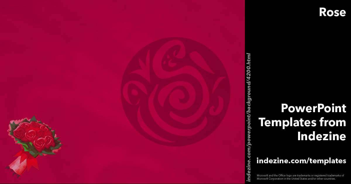 Rose 14 PowerPoint Template