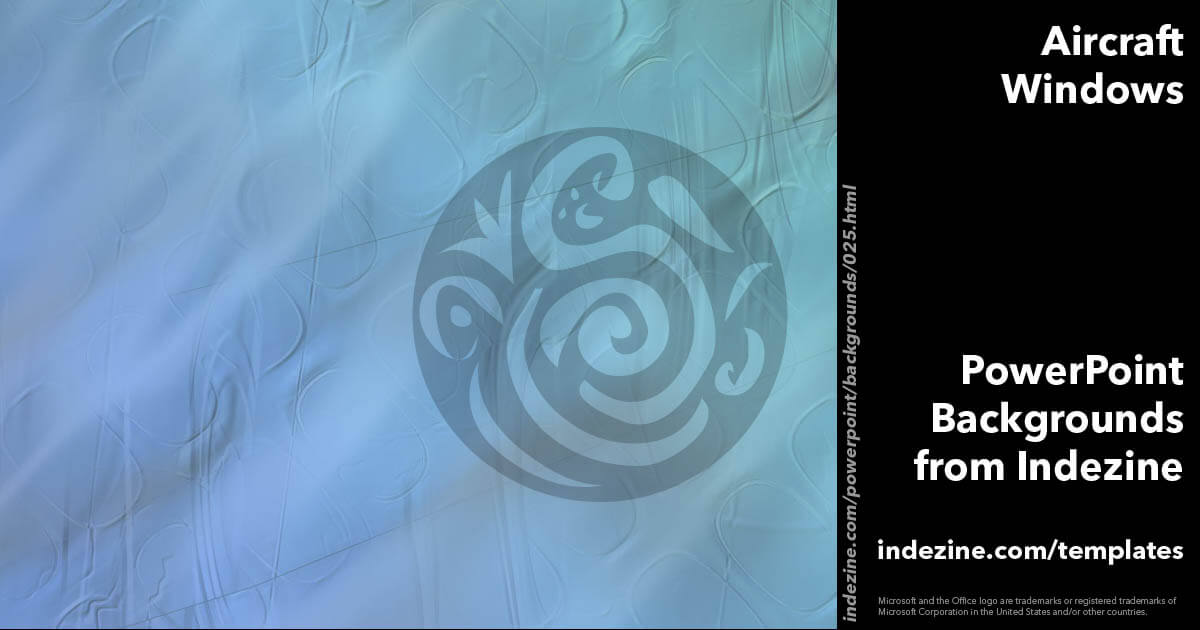 Aircraft Windows PowerPoint Background