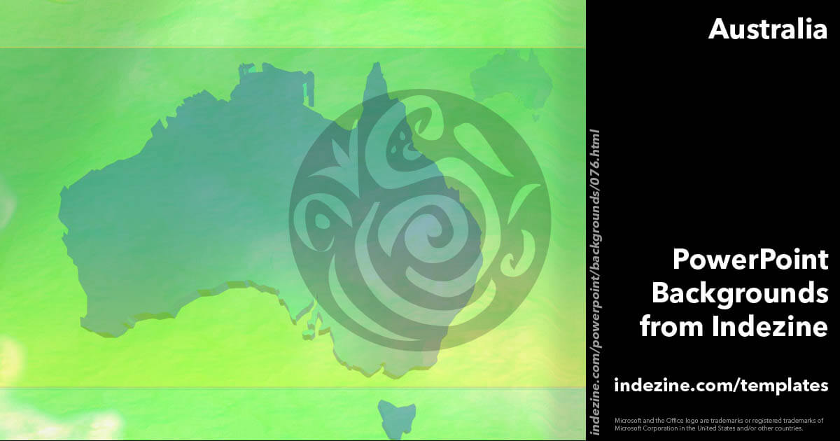 Australia 10 PowerPoint Background