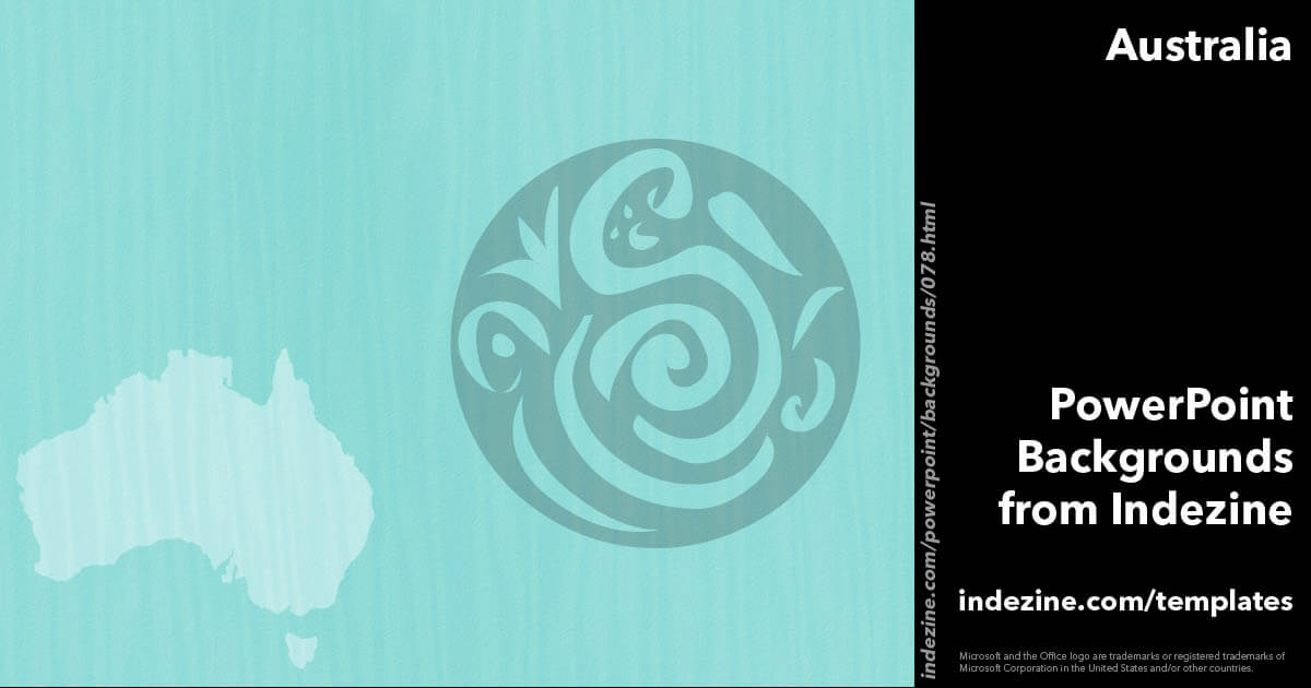 Australia 12 PowerPoint Background