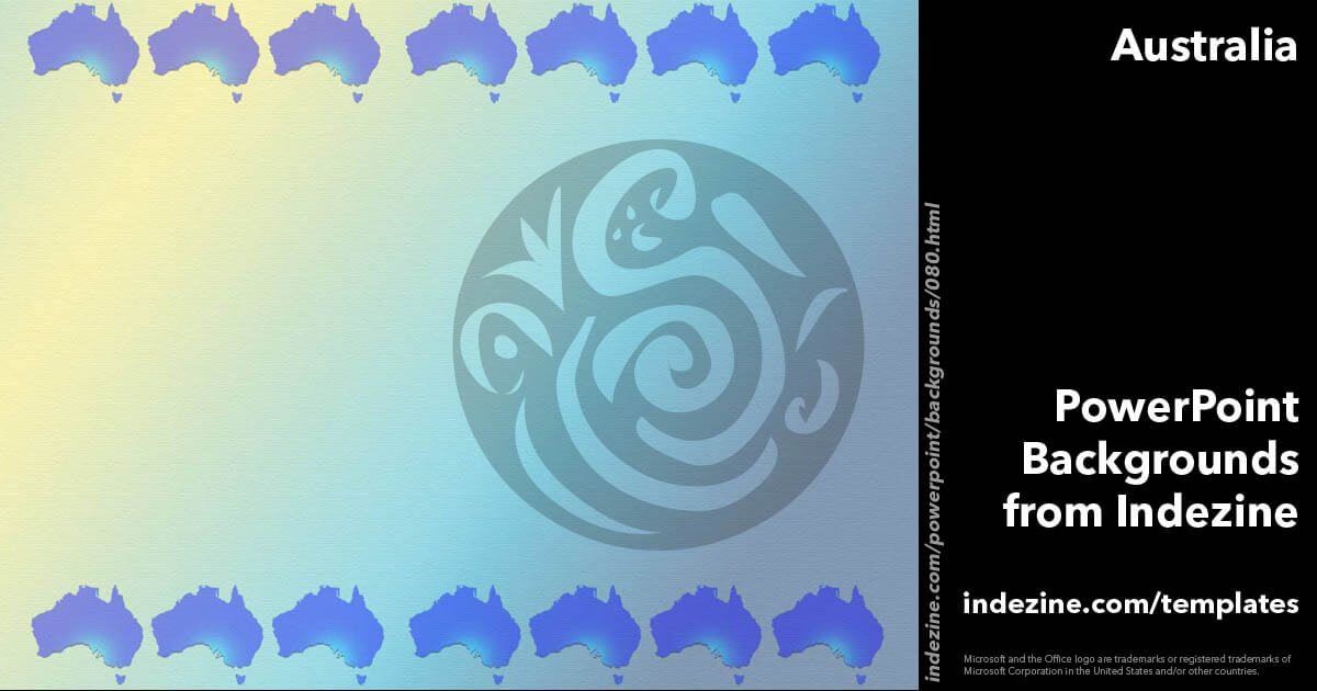 Australia 14 PowerPoint Background