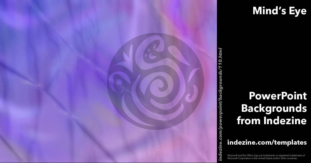 Mind's Eye PowerPoint Background