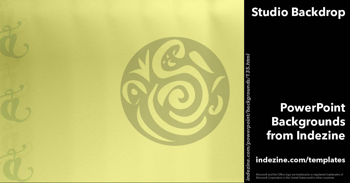 Studio Backdrop 01 PowerPoint Background