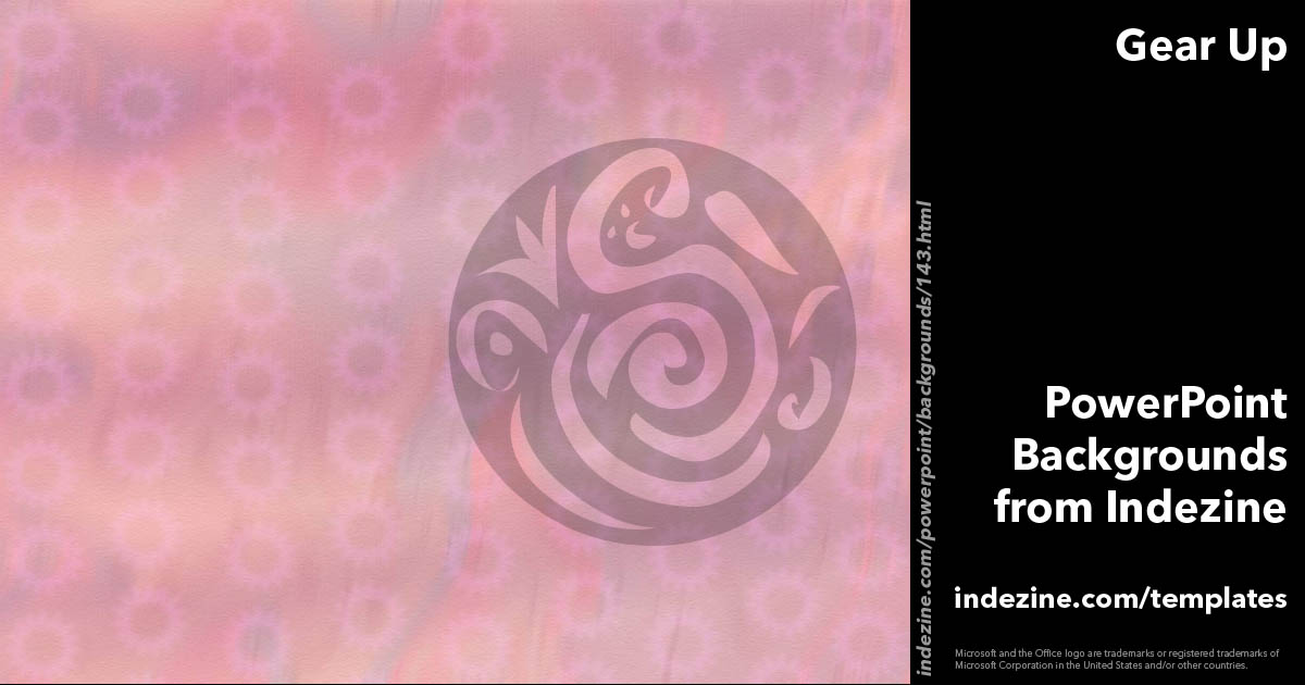 Gear Up PowerPoint Background