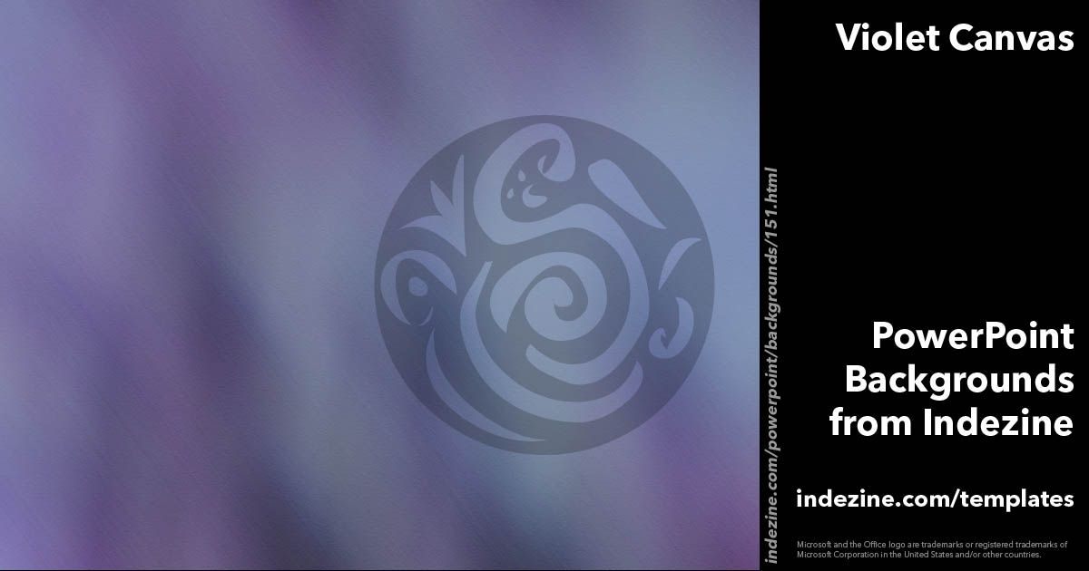 Violet Canvas PowerPoint Background