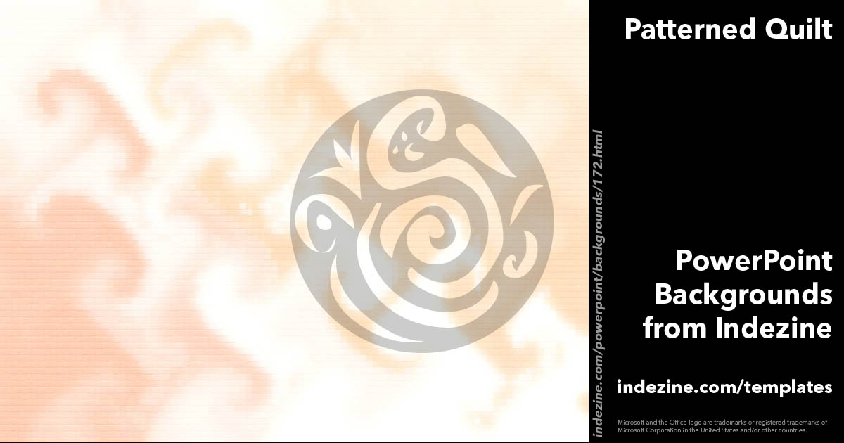 Patterned Quilt PowerPoint Background