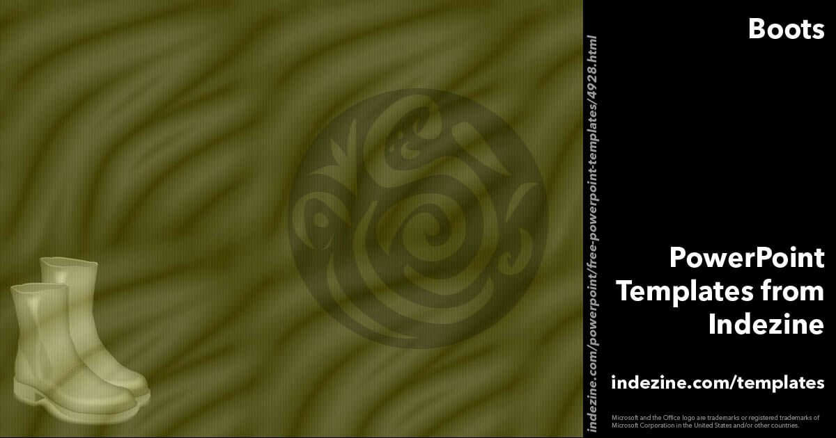 Boots 01 PowerPoint Template