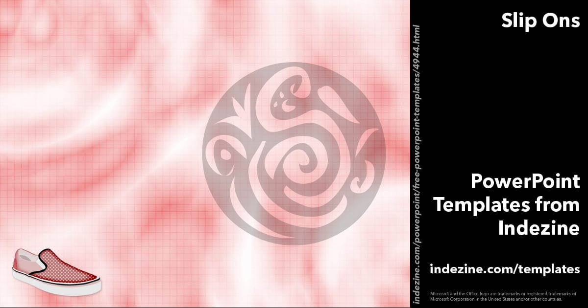 Slip Ons 01 PowerPoint Template
