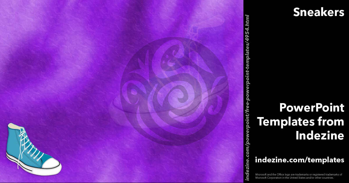 Sneakers 03 PowerPoint Template