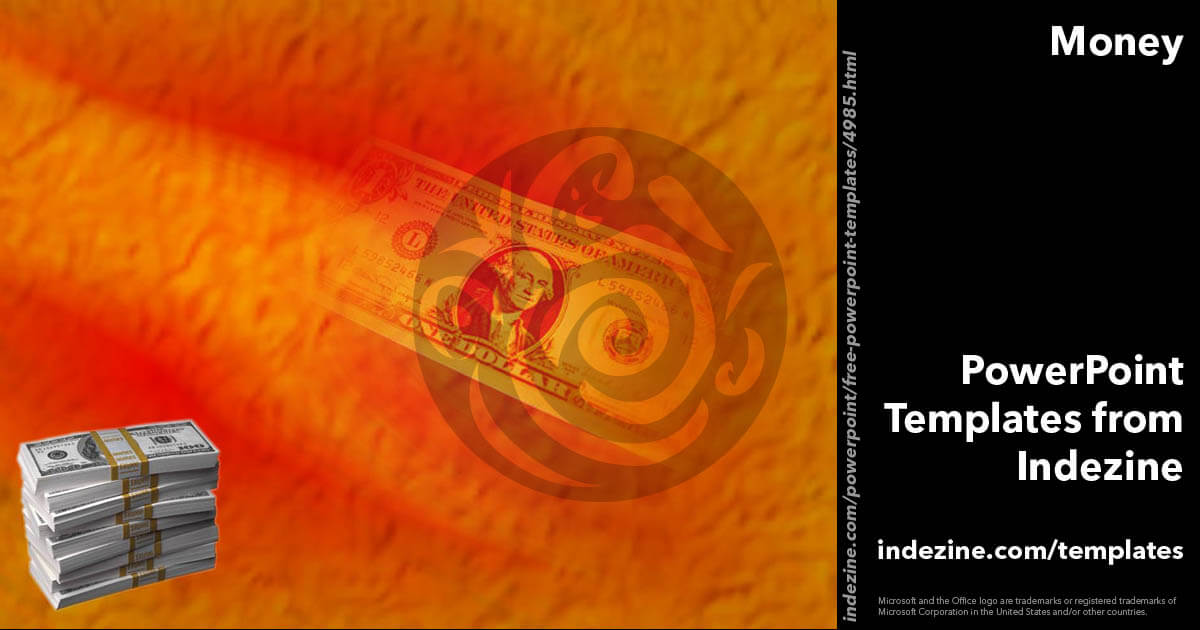 Money Themed PowerPoint Template