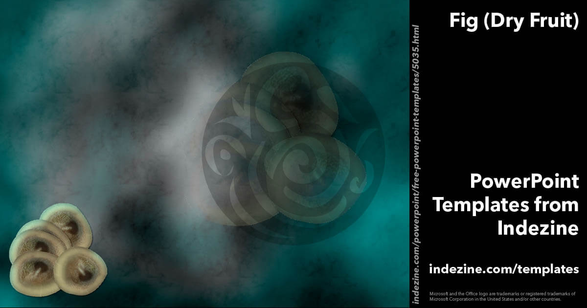 Fig (Dry Fruit) 02 PowerPoint Template