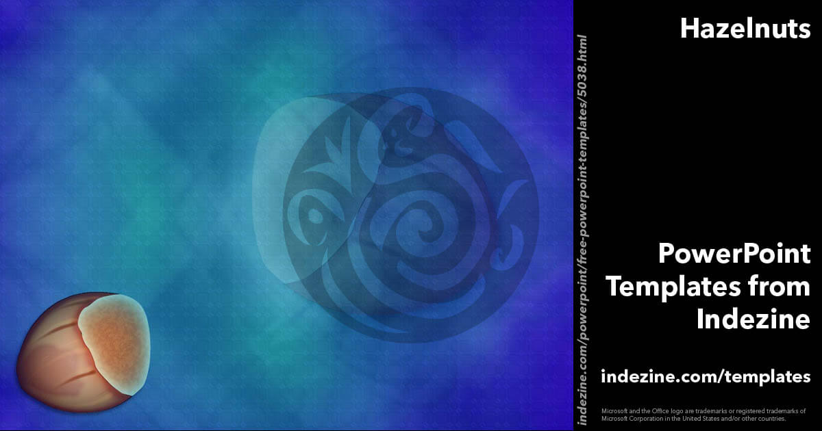 Hazelnuts 01 PowerPoint Template