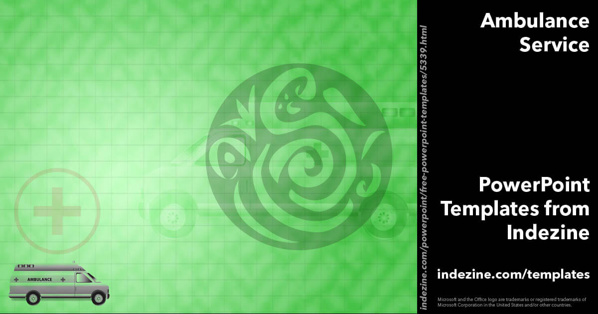 Ambulance Powerpoint Template