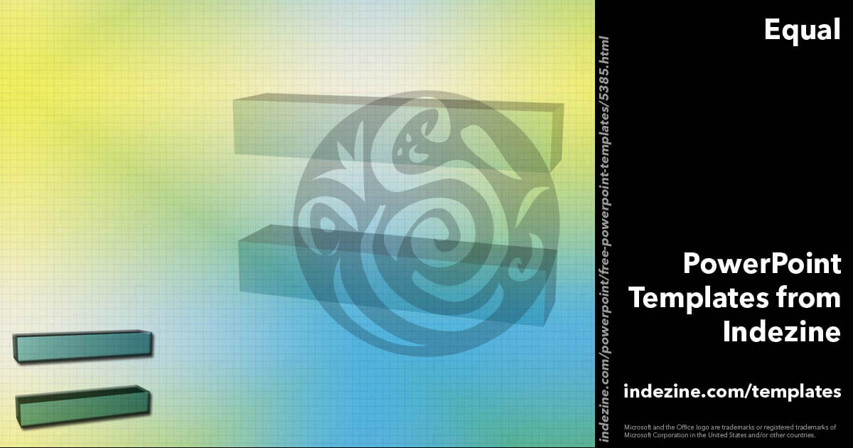 Equal 01 PowerPoint Template