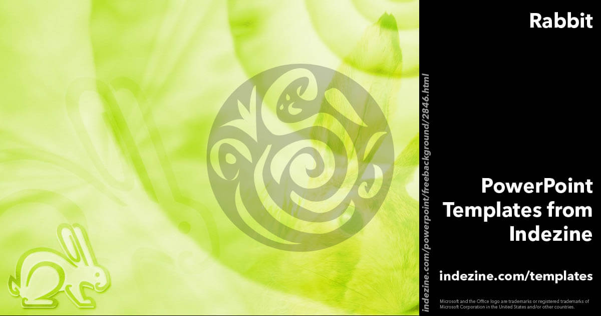 Rabbit 07 PowerPoint Template