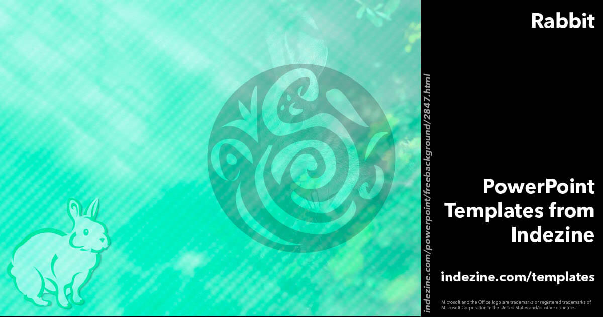 Rabbit 08 PowerPoint Template